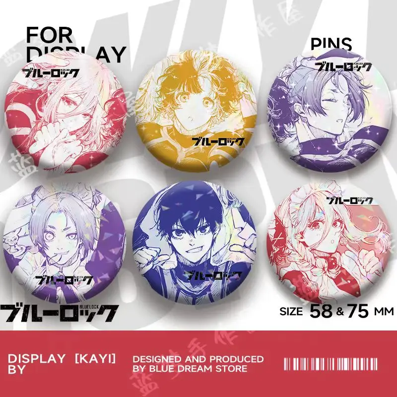 Anime-BLUE-LOCK-Bachira-Meguru-Chigiri-Hyoma-Mikage-Reo-Isagi-Yoichi ...