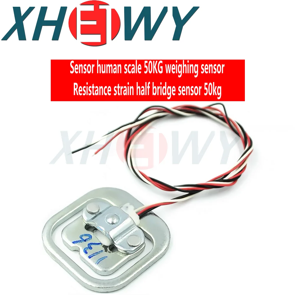 1PCS-50kg-Human-Scale-Load-Cell-Weight-Sensors-HX711-AD-Module-Body ...