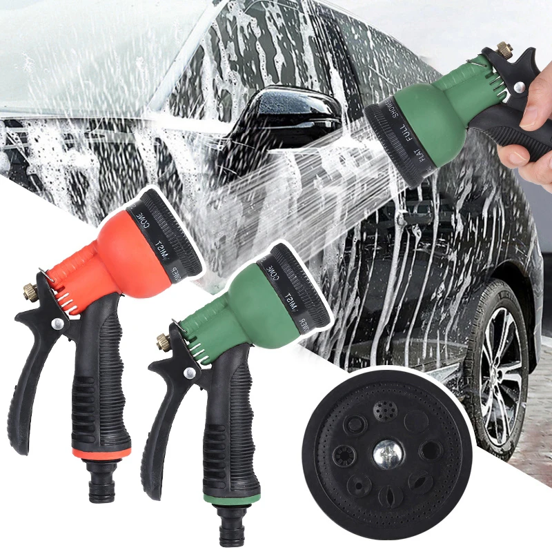 8-Modes-Car-Washer-Sprayer-Adjustable-Watering-Gun-Garden-Sprayer-Water ...