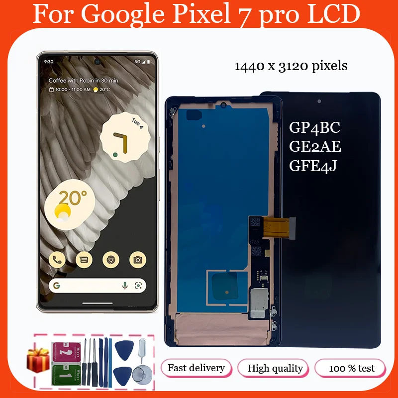 Super-AMOLED-For-Google-Pixel-7-Pro-LCD-GP4BC-Display-Screen-Touch ...
