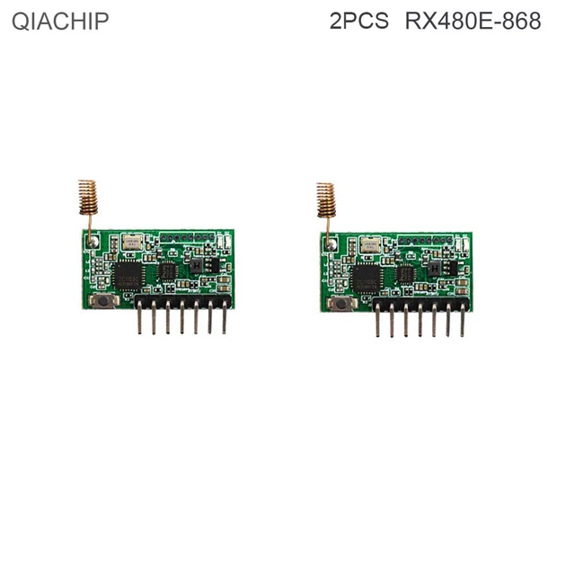 QIACHIP 868Mhz 4CH RF Receiving and Transmitting Integrated Wireless Remote Control Switch For ...