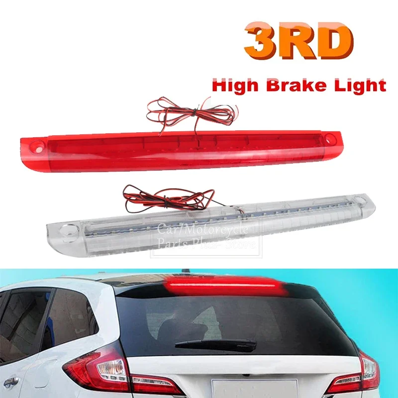 Universal Car High Mount Level Third 3RD Brake Stop Rear Tail Light 12V ...