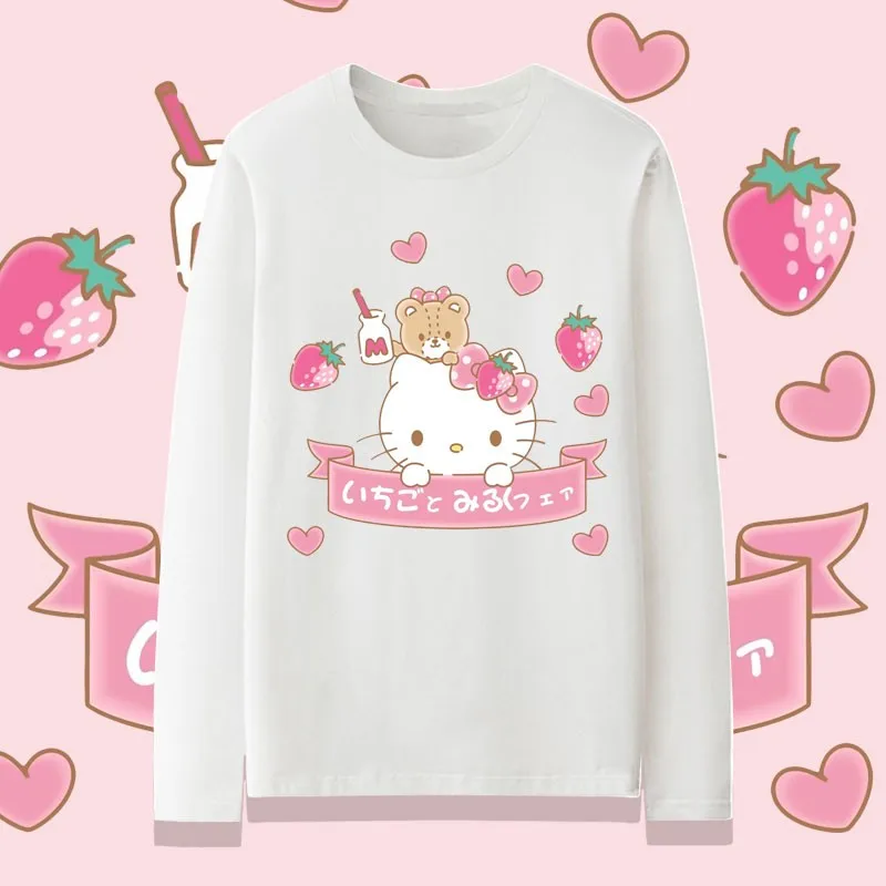 Hellokitty-Joint-Long-sleeved-Women-s-T-shirt-Catone-Hello-Hello-Kitty ...