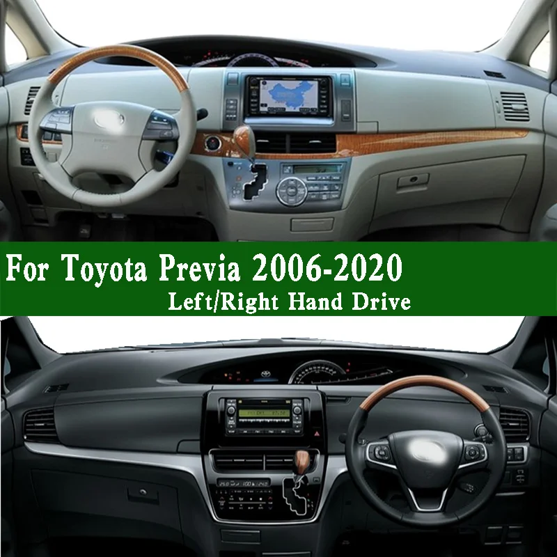 For-Toyota-Previa-Estima-Tarago-R2-R55-R50-2006-2020-Dashmat-Dashboard ...