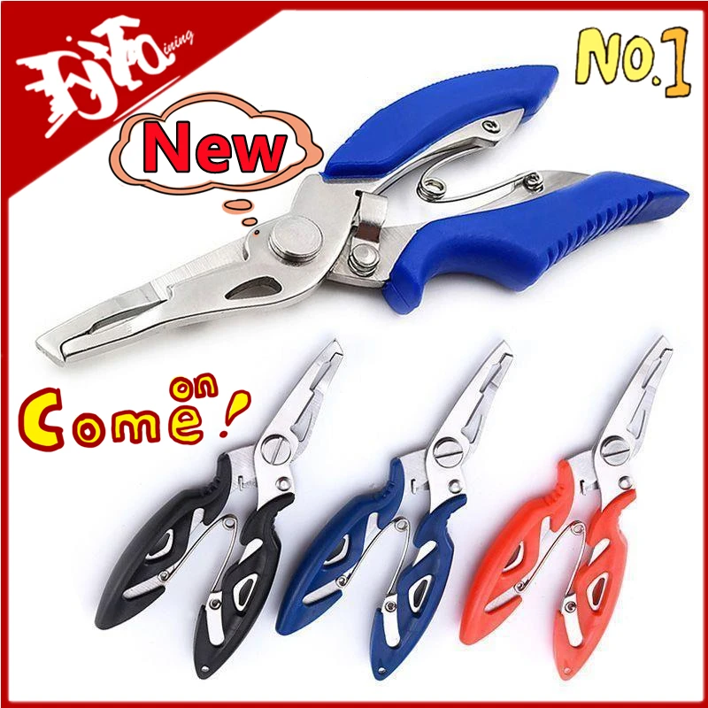 Fishing-Scissors-Pliers-Multifunction-Stainless-Steel-Plier-Line-Cutter-Lure-Bait-Remove-Hook ...