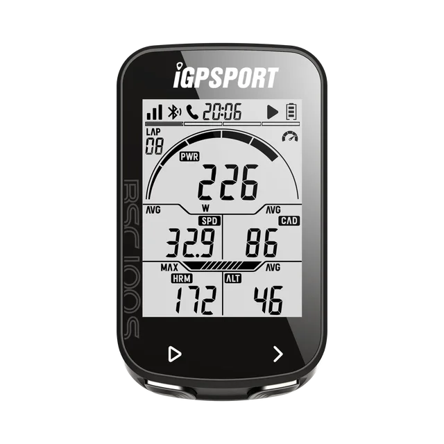 GPS Bike Computer IGPSPORT BSC100S Cycle Wireless Speedometer Bicycle ...