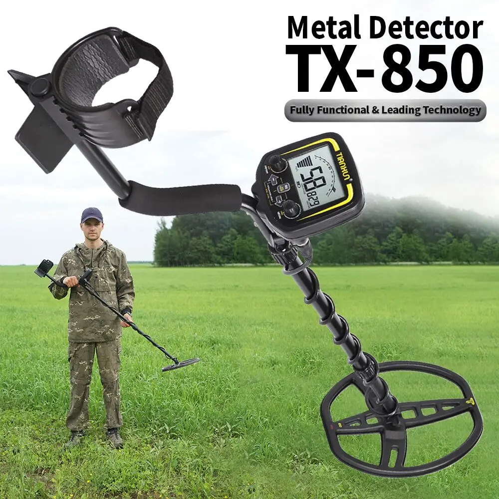 TX-850 Underground Metal Detector Professional Accuracy Scanner Search ...