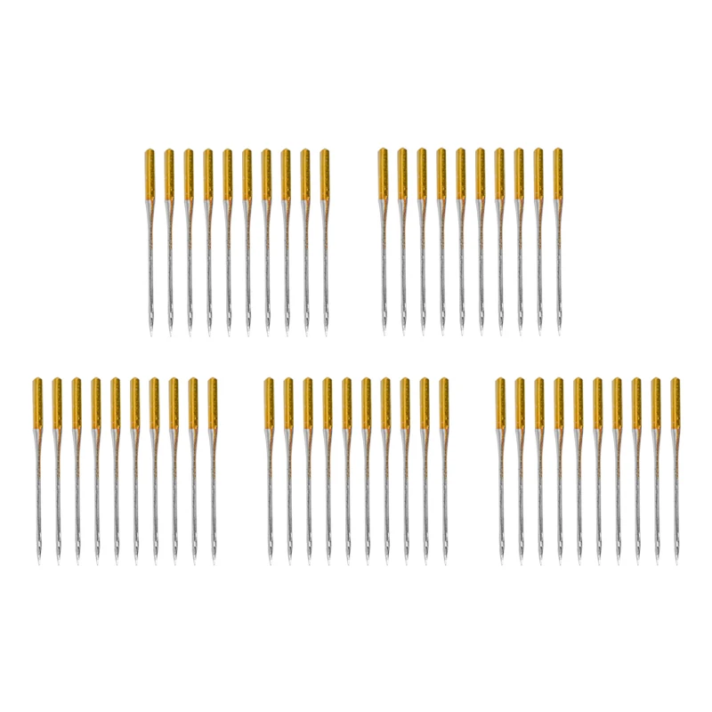 50pcs-set-Household-Sewing-Machine-Needle-Regular-Ball-Point-Size-90-14 ...