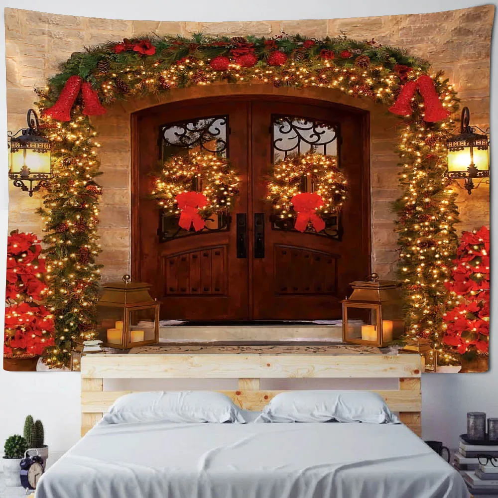 Rustic Christmas Scene