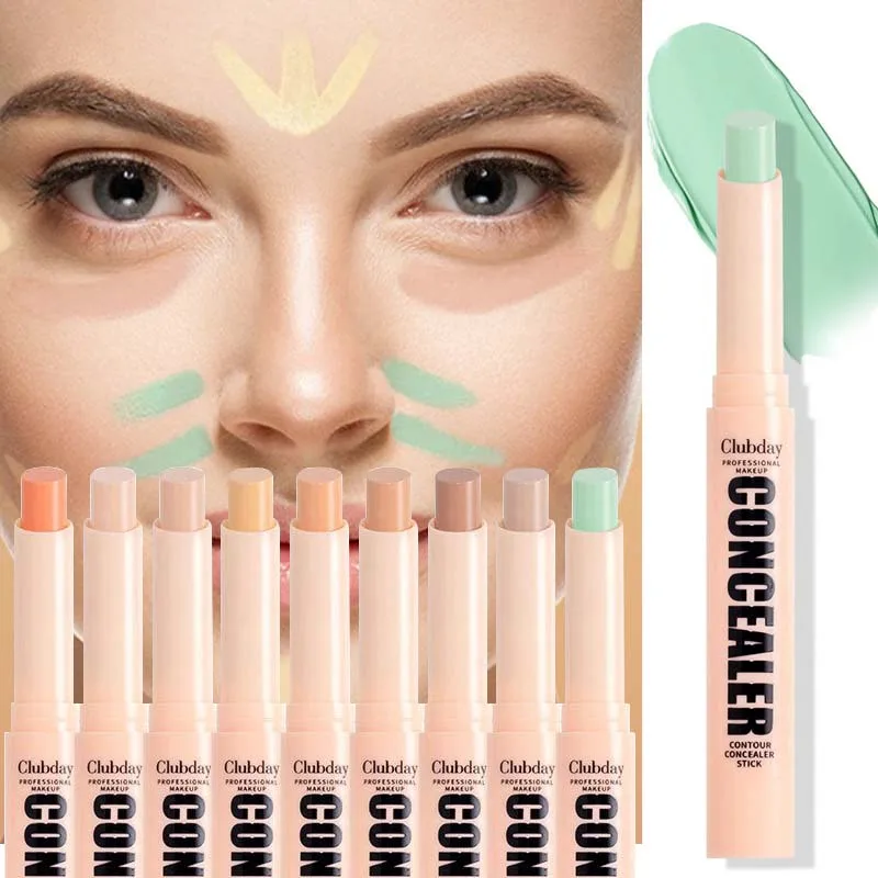 B-ton-correcteur-de-contour-vert-jaune-cr-me-anti-cernes-couverture-acn ...