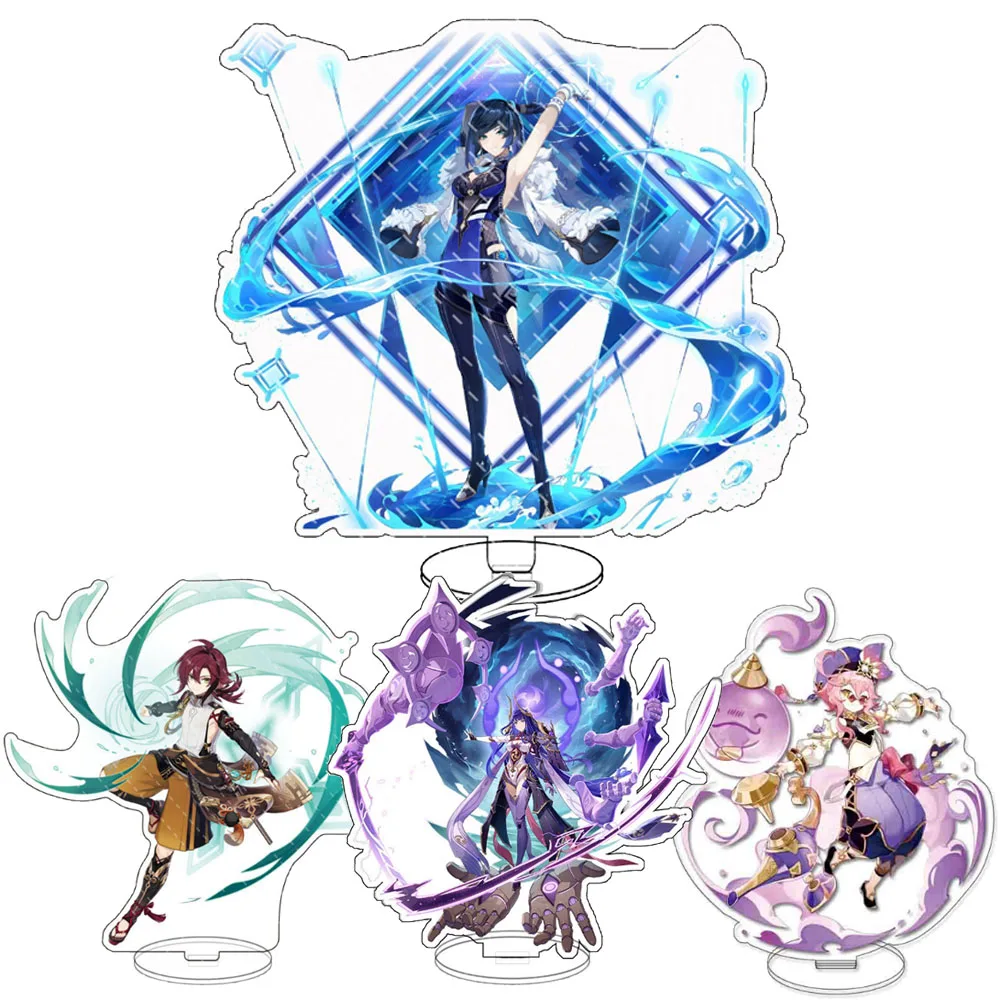 Genshin-Impact-Acrylic-Yelan-Kuki-Shinobu-Shikanoin-Heizou-Tighnari ...