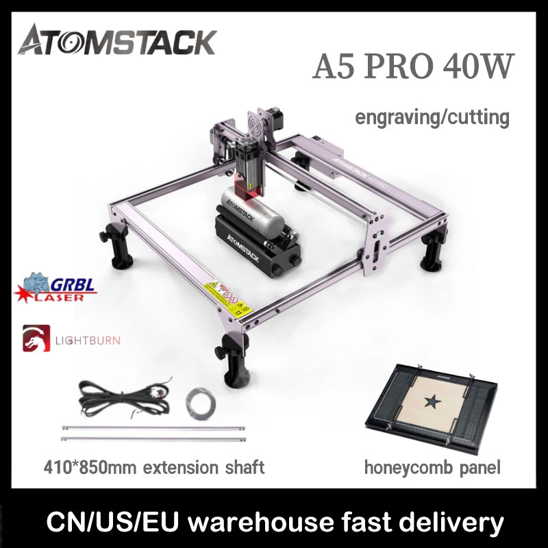 Atomstack A5 Pro Laser Engraving Cutting Machine 40w Automatic Eye ...