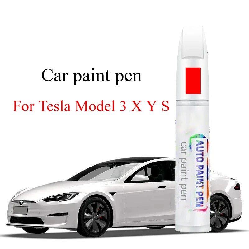 For Tesla Model 3 X Y S refinish pen pearl white obsidian black special ...