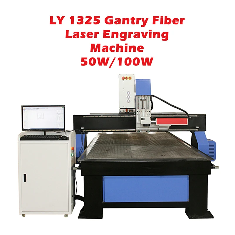 Large-Area-Sport-Moving-Gantry-CNC-Fiber-1325-50W-100W-MAX-Raycus-JPT ...