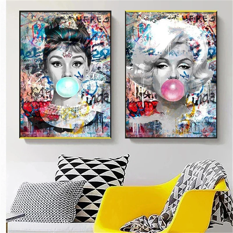 Audrey Hepburn And Marilyn Monroe Poster