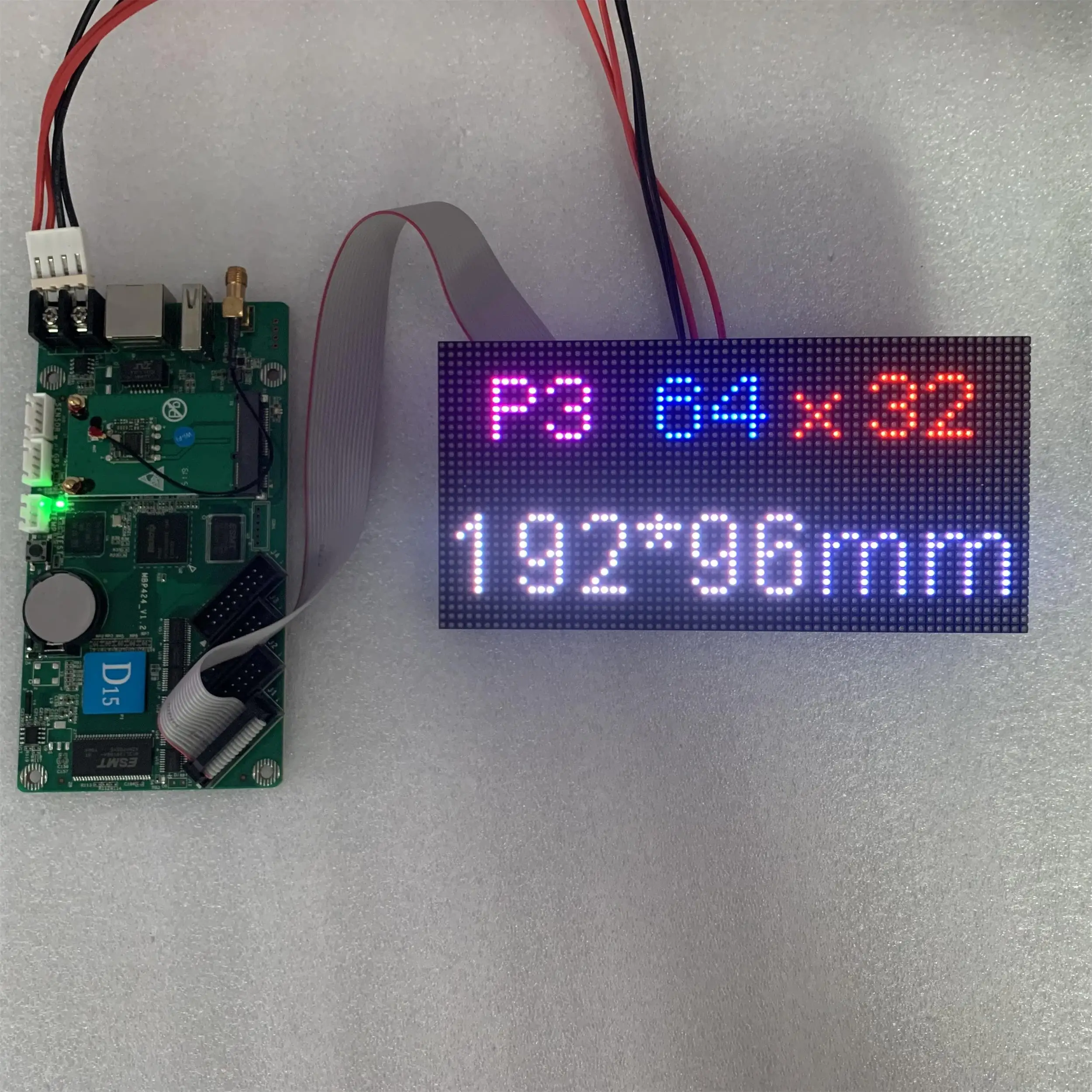 Free-shipping-USA-Led-Matrix-64-32-Led-Display-Panel-P3-Indoor-SMD-Rgb ...