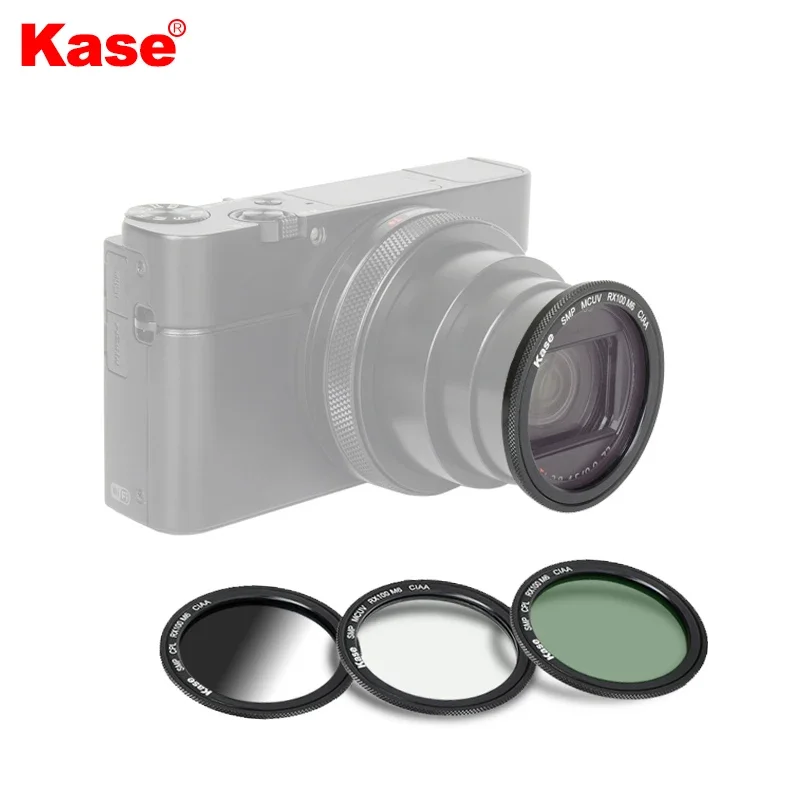 Kase-Magnetic-Filter-MCUV-CPL-ND-1-4-Black-Mist-with-Adapter-for-Sony ...