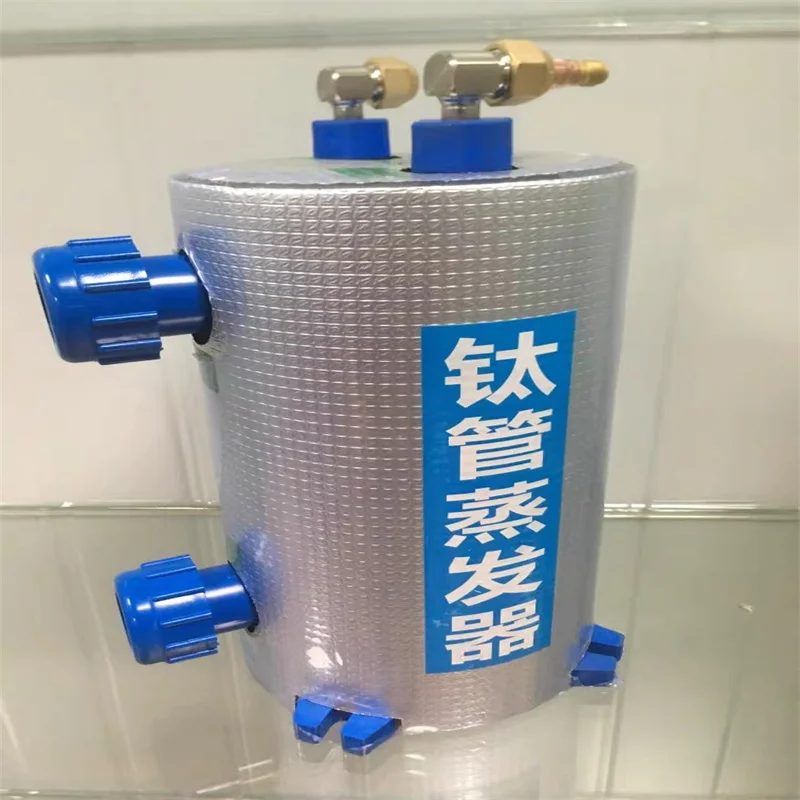 small titanium tube evaporator. Titanium cannons and barrels for ...