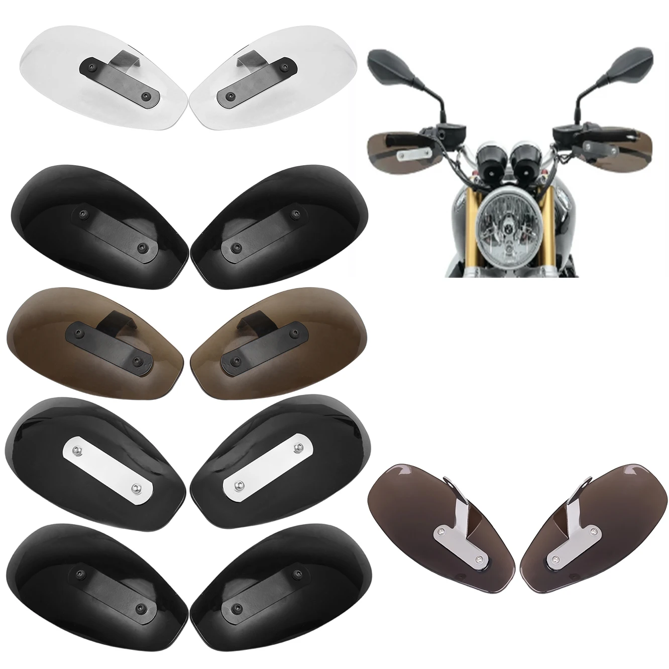 Motorcycle-Hand-Guard-Cold-Wind-Deflector-Shield-Hand-Protector-Shield ...