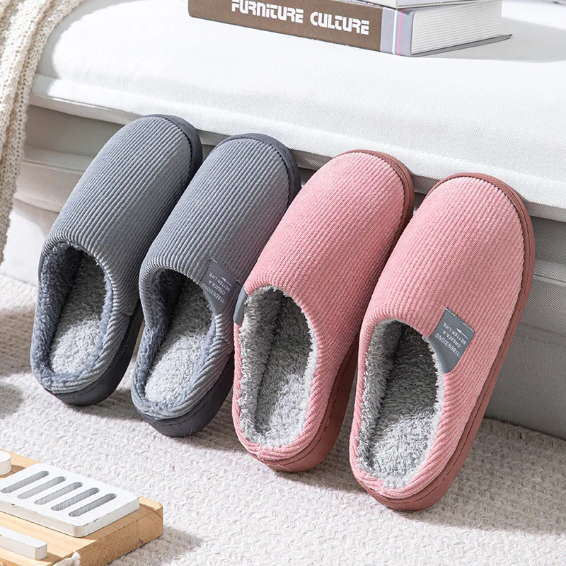 Winter-Men-s-Shoes-Indoor-House-Cotton-Slippers-Men-Warm-Plush-Footwear ...