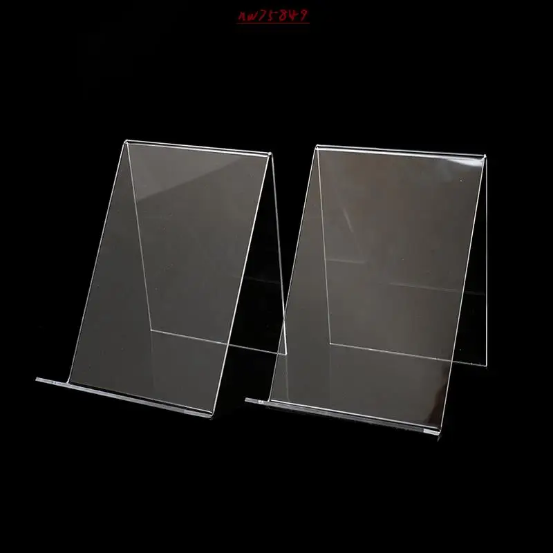 1pc Acrylic Book Display Stand Photo Frame Brochure Artwork Holder ...