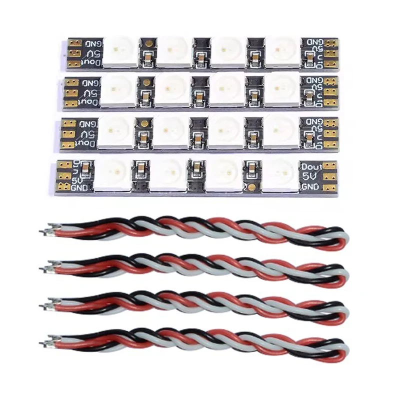 4PCS-PandaRC-LED-Controller-LED0539-FPV-RGB-Led-Strip-5V-Programmable ...