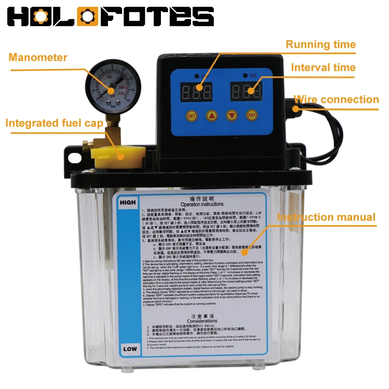Automatic-CNC-Lubrication-Pump-Oil-System-1L-2L-AC220V-Lubricating-Oil ...