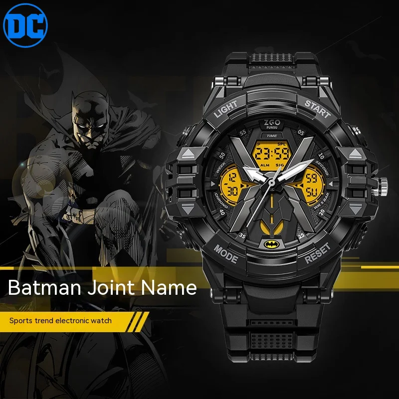 Warner-Dc-Batman-Joint-Watch-Waterproof-Mechanical-Electronic-Watch ...