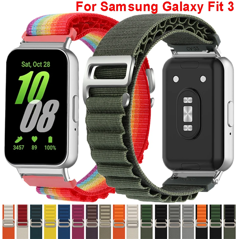 Alpine-Loop-For-Samsung-Galaxy-Fit-3-Nylon-Strap-Adjustable-Bracelet ...