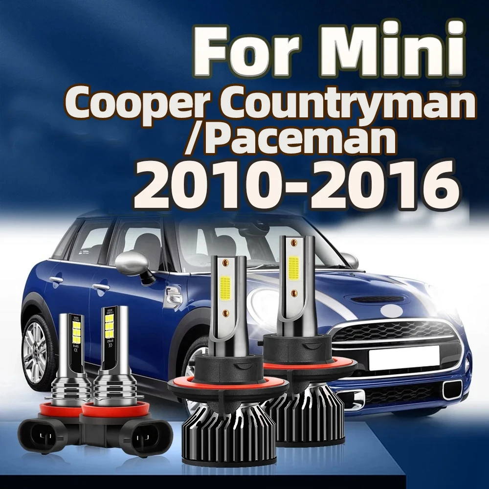 Car-Led-Headlights-30000LM-6000K-Auto-Fog-Light-Bulb-Kit-For-Mini ...