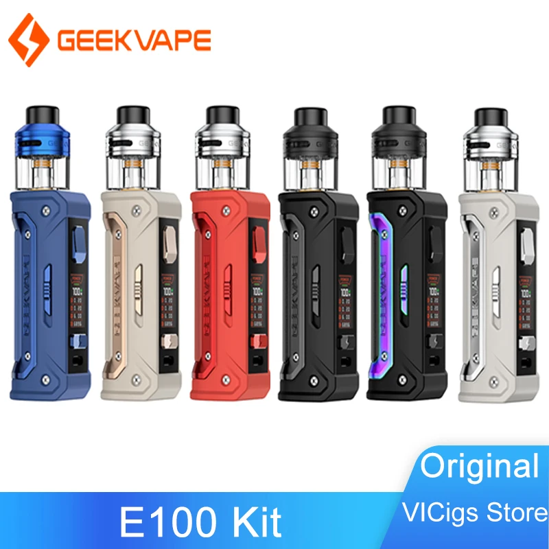 Original-GeekVape-E100-Aegis-Eteno-Kit-100W-Box-Mod-4-5ml-Pod-Vaporizer ...