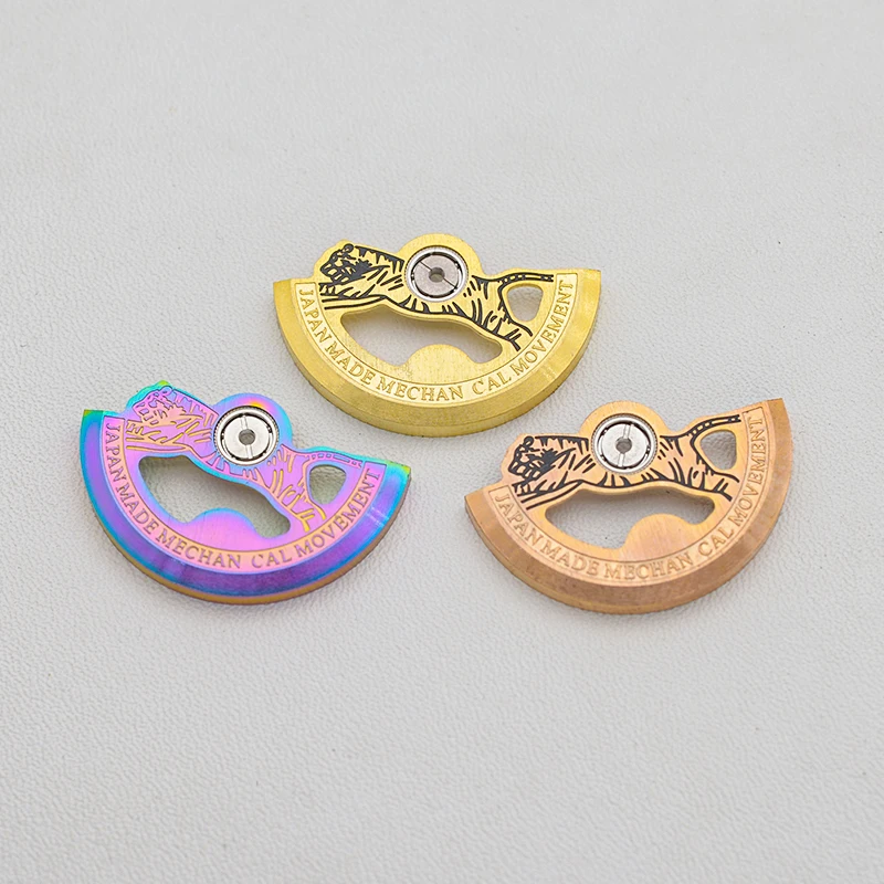 Mod-Seiko-Tiger-Metal-Rotor-Automatic-Hammer-Rotor-Oscillating-Weight ...