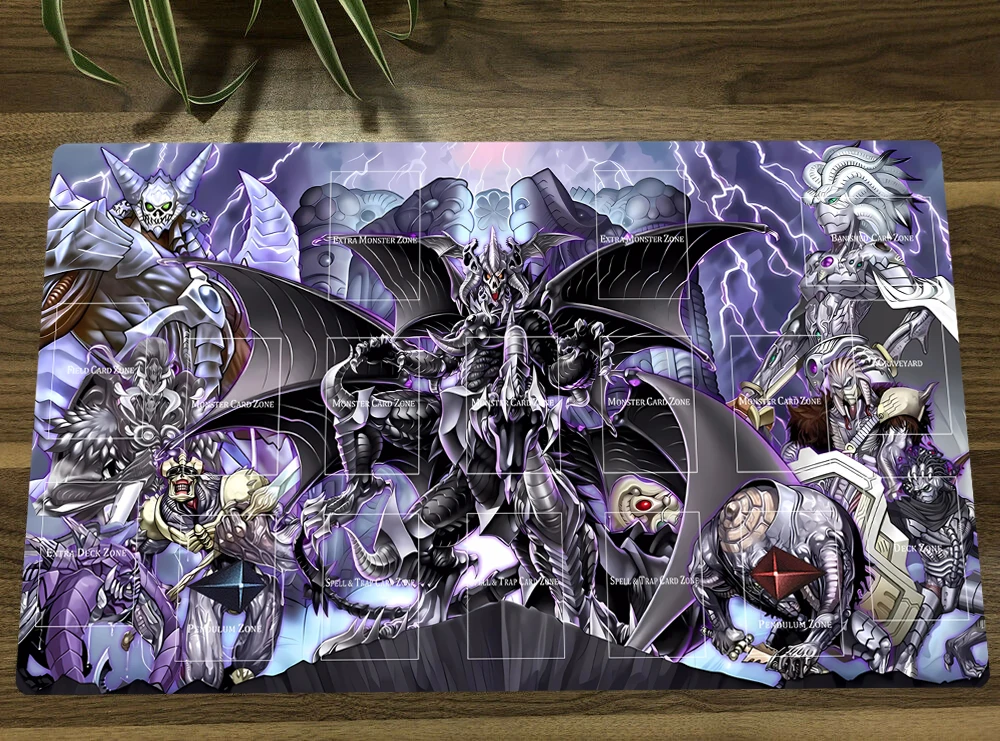 YuGiOh-Dark-World-Archetype-TCG-CCG-Mat-Jogo-de-cartas-Table-Playmat ...