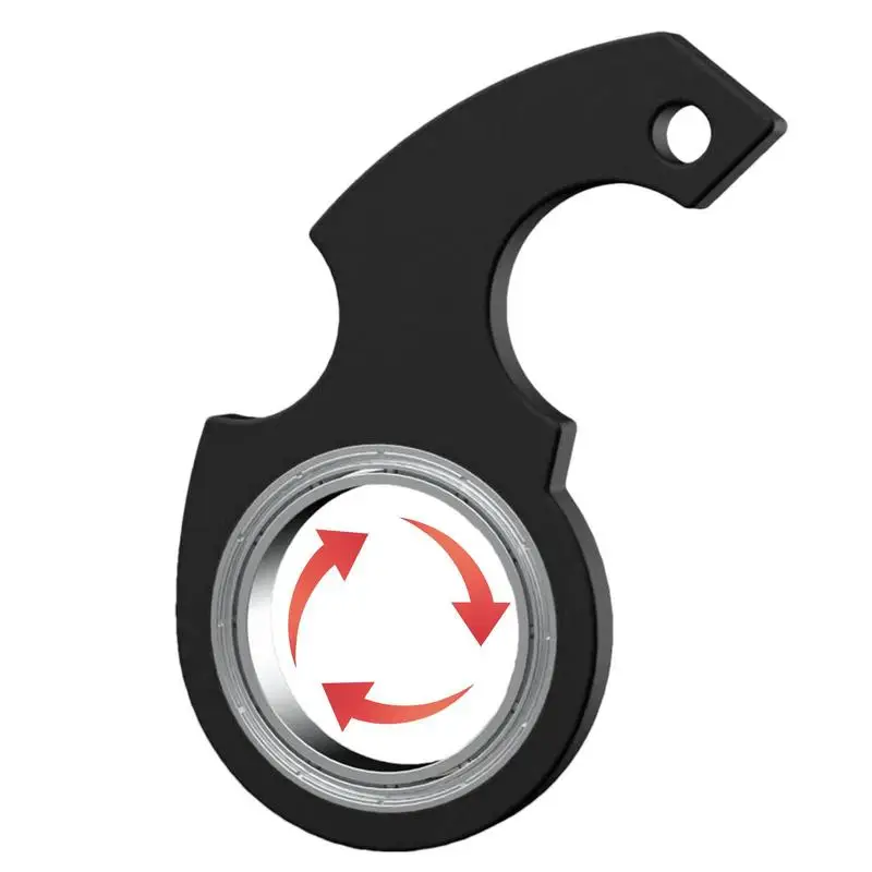 Keychain-Spinner-Stress-Toy-Metal-Toys-Spinning-Keyring-Finger-Keyring ...