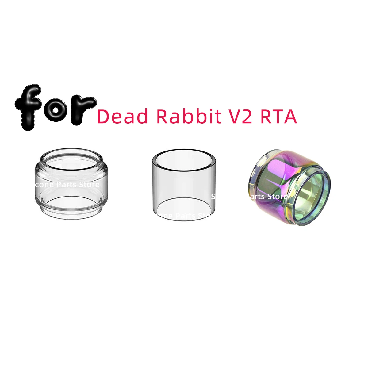 3PCS-Fat-Straight-Clear-Glass-Tubes-for-Hellvape-Dead-Rabbit-V2-RTA ...