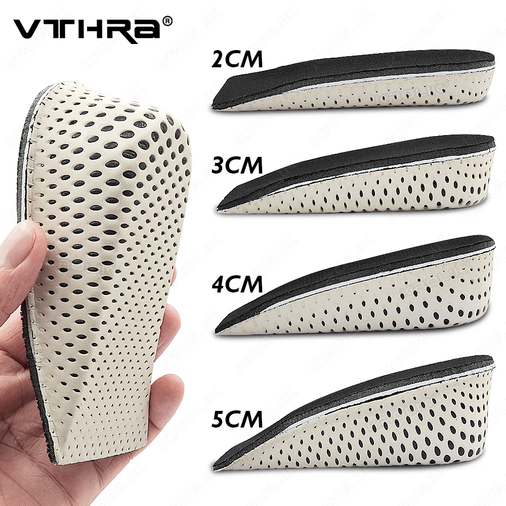 Half-Shoe-Insoles-Heel-Insert-Sport-Cushion-Height-Increase-EVA-Memory ...