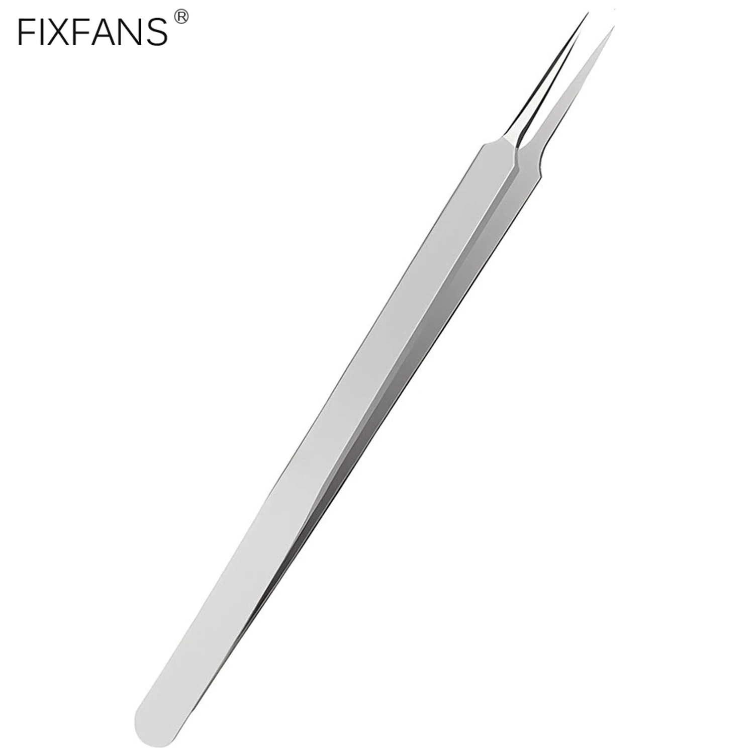 16cm Long Stainless Steel Precision Tweezers Fine Point Tip for Mobile ...