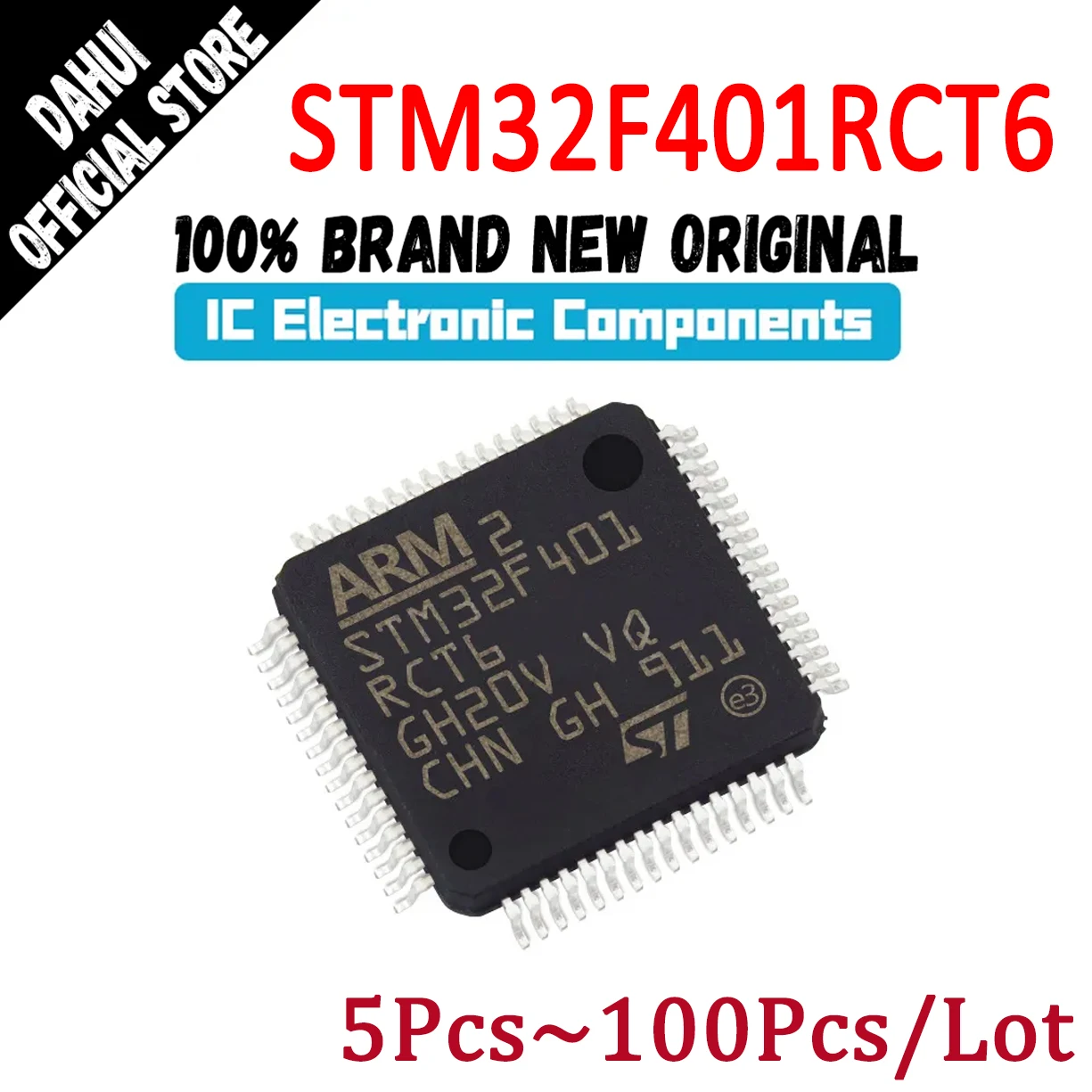 STM32F401RCT6-STM32F401RC-STM32F401R-STM32F401-STM32F-STM32-STM-IC-MCU-Chip-LQFP-64-In-Stock-100 ...
