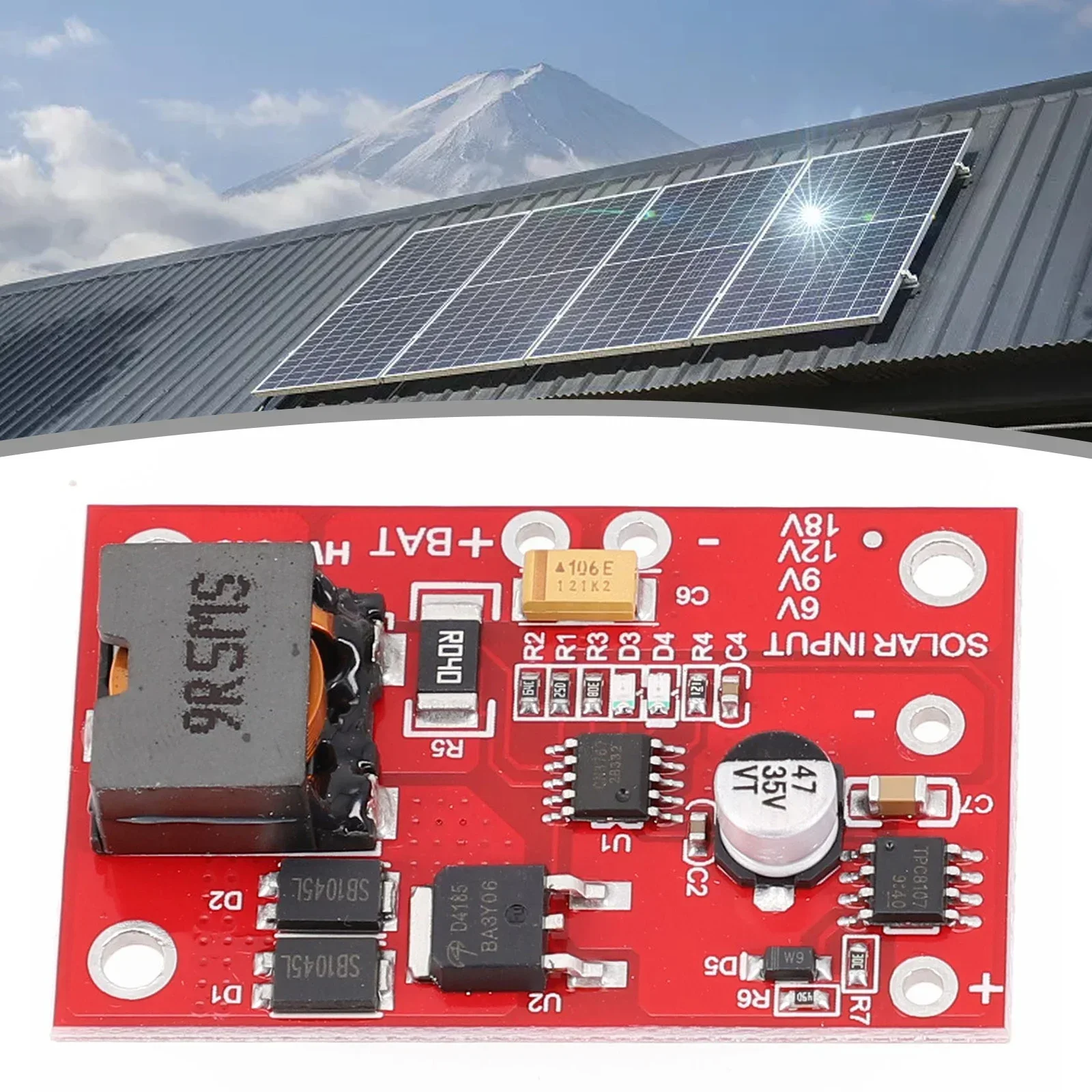MPPT-Low-Voltage-Locking-Solar-Panel-Controller-Charging-Module-For-12V ...