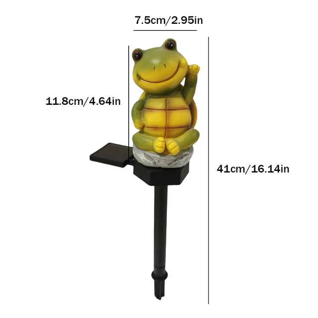 Solar Panda Garden Light Kültéri Led Gyeplámpa Kerti Dekorációhoz ...