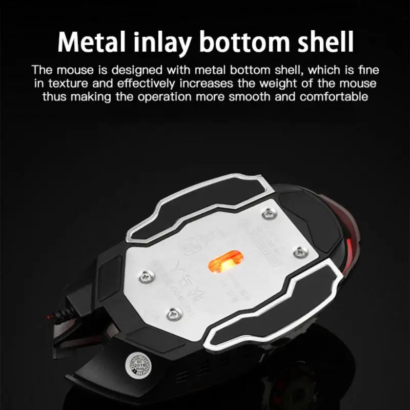 E-sports-Mechanical-Mouse-Portable-Ultra-precise-Scroll-Wheel-Macro ...