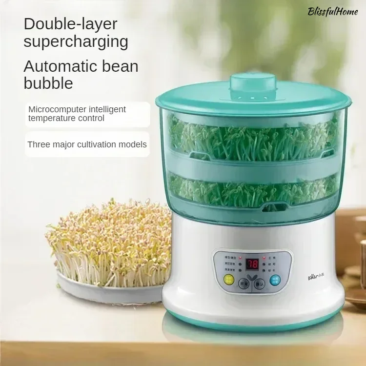 New-home-multifunction-bean-sprout-machine-Double-layer-Automatic ...