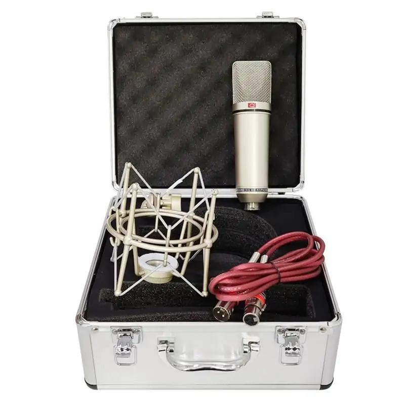 U87-Microphone-Condenser-Professional-Studio-Large-Diaphragm-Microphone-For-Computer-Vocal ...