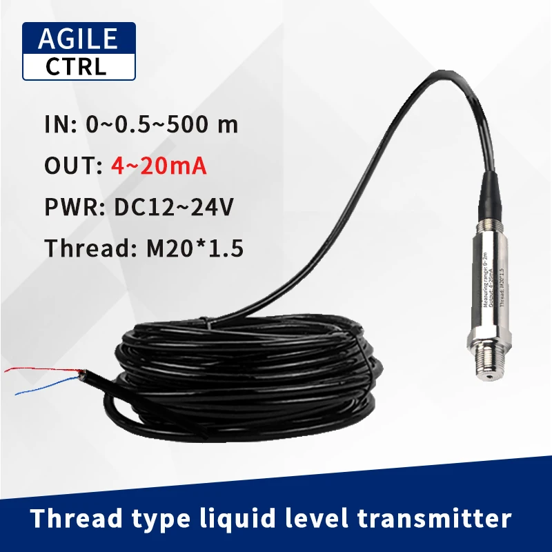 4-20ma-Submersible-Hydrostatic-Water-Liquid-Level-Transducer-Hydraulic ...