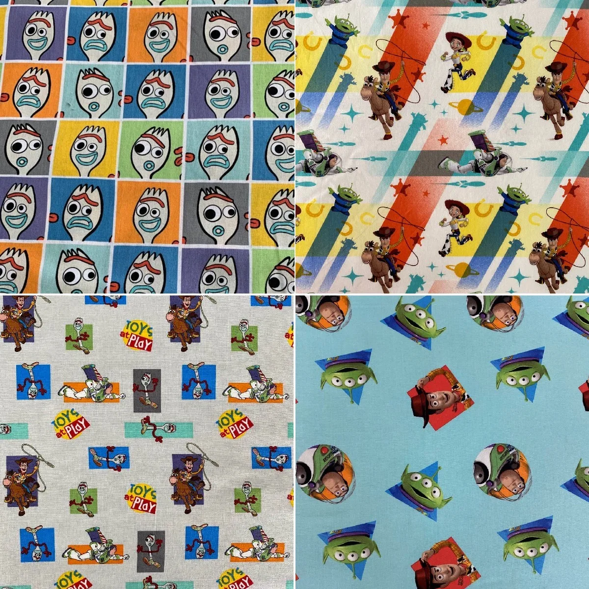 50cm*105cm Disney Toy Story Woody Cotton Fabric Material Patchwork ...