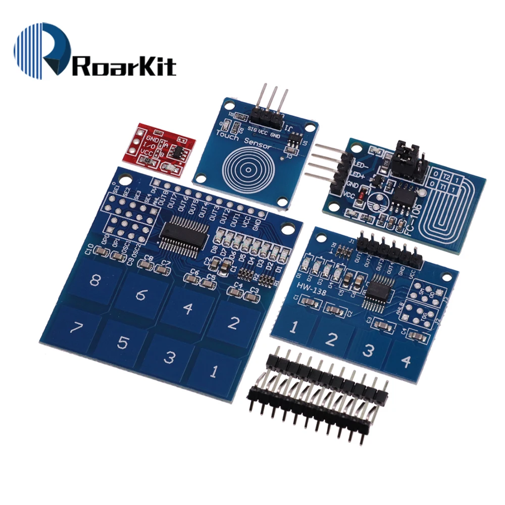 TTP224 4-way / TTP226 8 channel / TTP229 16 channel Switch Touch Sensor ...
