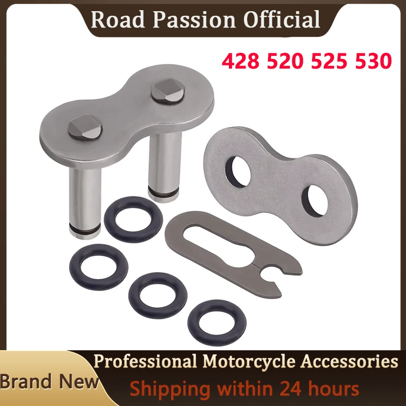 428-520-525-530-Motorcycle-Dirt-Bike-Drive-Chain-Buckle-Ring-Link ...