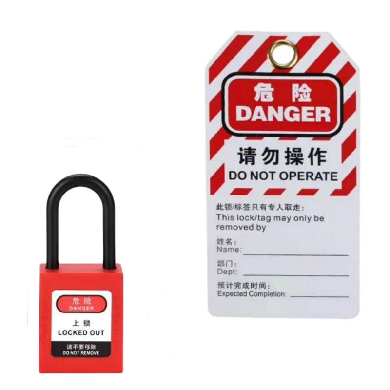 Engineering-Llastic-Insulating-Safety-Padlock-Lockout-Tagout-Locks-38mm ...