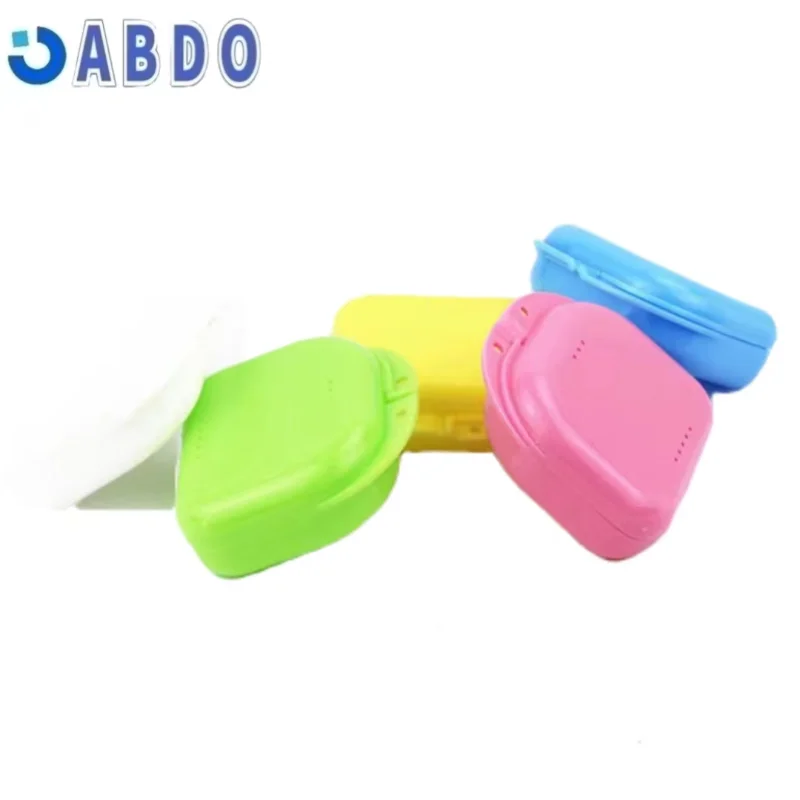 Denture-10pcs-Lot-Box-Dental-Plastic-False-Teeth-Appliance-Container ...