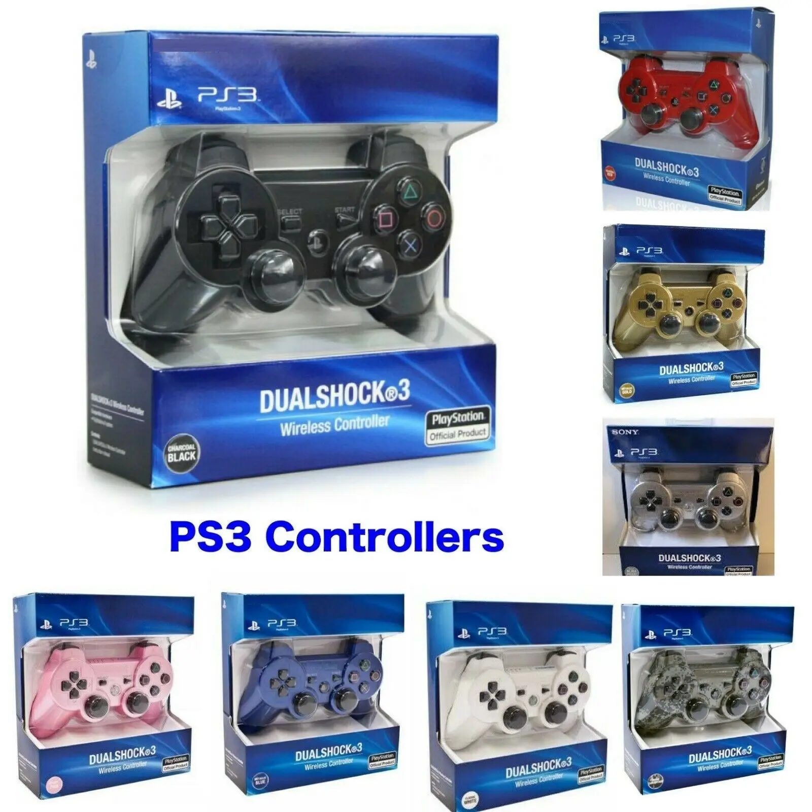 Mando inalámbrico para Sony PS3, mando DualShock3 de seis ejes para ...